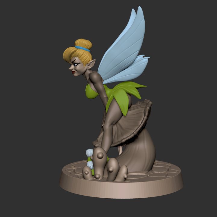 3D Printable Wendy, the Tinkling Pixie (2 Versions) [NSFW] by Bite the Bullet
